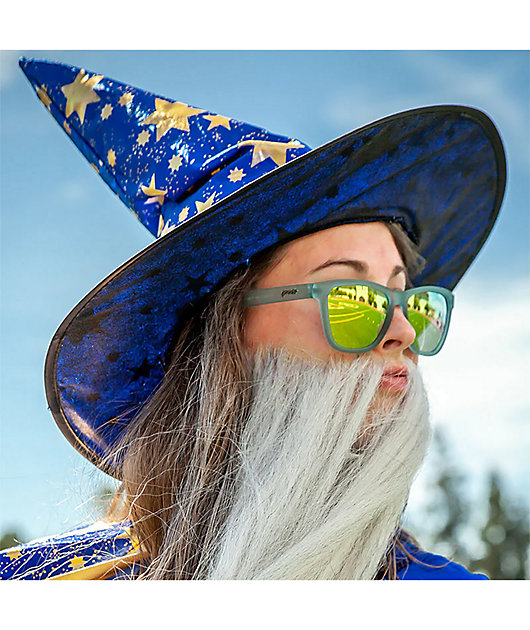 goodr Sunbathing With Wizards Blue & Gold Sunglasses | Zumiez