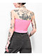 A.LAB Rayne Angel Heart Pink Tube Top | Zumiez