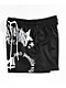 AMP Star Print Black Mesh Shorts | Zumiez