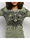 Affliction Green Wash Thermal Long Sleeve T-Shirt | Zumiez
