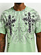 Affliction Winged Up Light Green T-Shirt | Zumiez