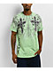 Affliction Winged Up Light Green T-Shirt | Zumiez