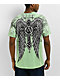 Affliction Winged Up Light Green T-Shirt | Zumiez
