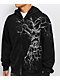 Affliction x Haunted Mound Harold Black Wash Zip Hoodie | Zumiez