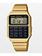 Casio CA500WEG-1AVT Vintage Gold & Black Calculator Watch | Zumiez