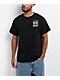 CboysTV Red, White, & Blue Life Wide Open Black T-Shirt | Zumiez