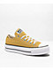Converse Chuck Taylor All Star Lift Low Thrift Yellow Platform Shoe ...