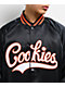Cookies Bases Loaded Black & Orange Varsity Jacket | Zumiez