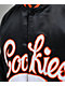 Cookies Bases Loaded Black & Orange Varsity Jacket | Zumiez