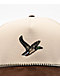 Dravus Duck High Profile Brown Snapback Hat | Zumiez