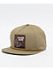 Dravus Good Boy High Profile Beige Snapback Hat | Zumiez