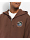 Dravus Healing Earth Brown Zip Hoodie | Zumiez