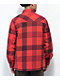 Dravus Quilt Red Plaid Flannel Jacket