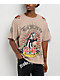 Ed Hardy x Broken Promises Love Scars Beige T-Shirt | Zumiez