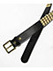 Empyre Black & Gold Studded Belt | Zumiez
