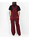 Empyre Curbed Maroon Corduroy Skate Overalls