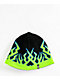 Empyre Inside Out II Black, Green & Purple Skull Cap Beanie | Zumiez