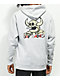 Independent x Toy Machine Mash Up Heather Grey Hoodie