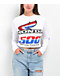 JT Racing x Honda Finish Line White Long Sleeve Crop T-Shirt | Zumiez