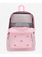 Jansport Superbreak Plus Embroidered Bows Pink Backpack | Zumiez