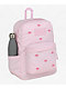 Jansport Superbreak Plus Embroidered Bows Pink Backpack | Zumiez