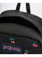 Jansport Superbreak Plus Embroidered Cherry Black Backpack | Zumiez