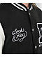 Key Street Lock And Key Black & White Varsity Jacket | Zumiez