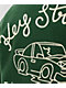 Key Street Parts & Service Green Varsity Jacket | Zumiez