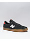 New Balance Numeric 255 Black & Gum Skate Shoes | Zumiez