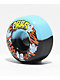 Orbs Wheels Apparitions Ghost 56mm 99a Black & Blue Skateboard Wheels ...