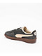 PUMA Palermo Pop Dark Sky Grey & Desert Dune Shoes | Zumiez