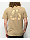 Porous Walker What Goes Around Tan T-Shirt | Zumiez