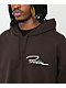 Primitive Open Arms Brown Hoodie | Zumiez