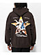 Primitive Open Arms Brown Hoodie | Zumiez