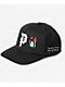 Primitive Trip Black Snapback Hat | Zumiez