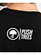 Push Trees Survival Tactics Black T-Shirt | Zumiez
