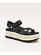Reef Water Rem Higher Black Vintage Platform Sandals | Zumiez