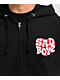 SAD BOYZ by Junior H Heart Black Zip Hoodie | Zumiez