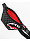 Sprayground Drip Check Savvy Black Fanny Pack | Zumiez