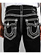 True Religion Ricky Super QT Body Rinse Black Straight Leg Jeans | Zumiez