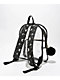 Under1Sky Black & Clear Backpack | Zumiez