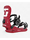 Union Strata Burgundy Snowboard Bindings 2025 | Zumiez