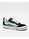 Vans Knu Skool Wave Washed Blue Skate Shoes | Zumiez