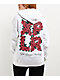 XPLR Roses Logo White Hoodie | Zumiez