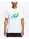 adidas Shmoo Logo White T-Shirt | Zumiez